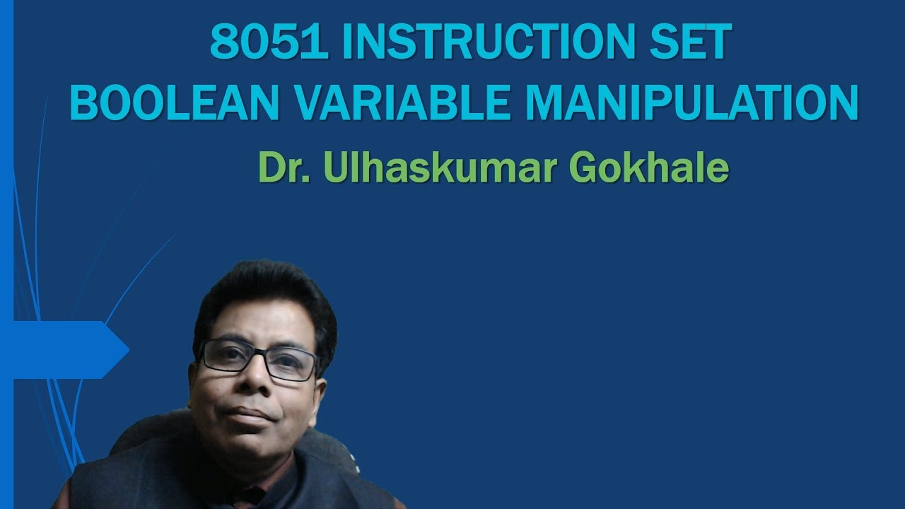 8051 Instruction Set Boolean Variable Manipulation Youtube