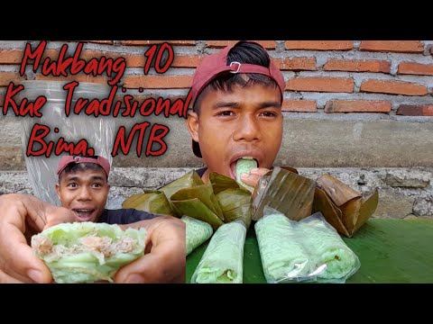 Mukbang Kue Tradisional yang super enak (Doko-doko dan Dadar) | Vlog 20 ...