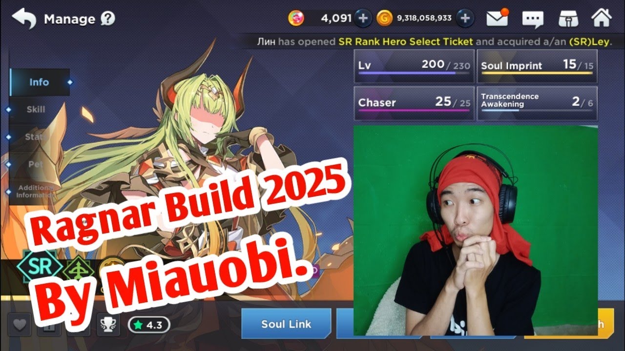 Grand Chase Build Ragnar 2025 BY Miauobi Part 11 - YouTube
