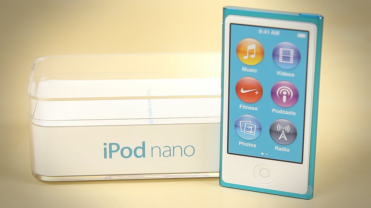 Apple iPod Nano 7th Gen Unboxing 2012 - YouTube