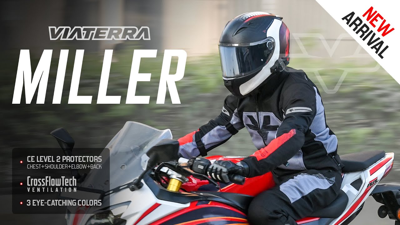 ViaTerra Miller Mesh Riding Jacket | CE Level 2 Protectors | Proudly ...