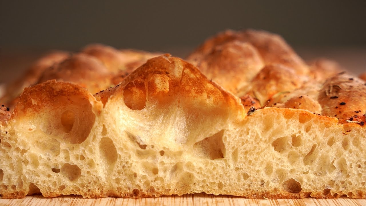 BREAD FOCACCIA Recipe! No Knead, Easy and Delicious every time! - YouTube