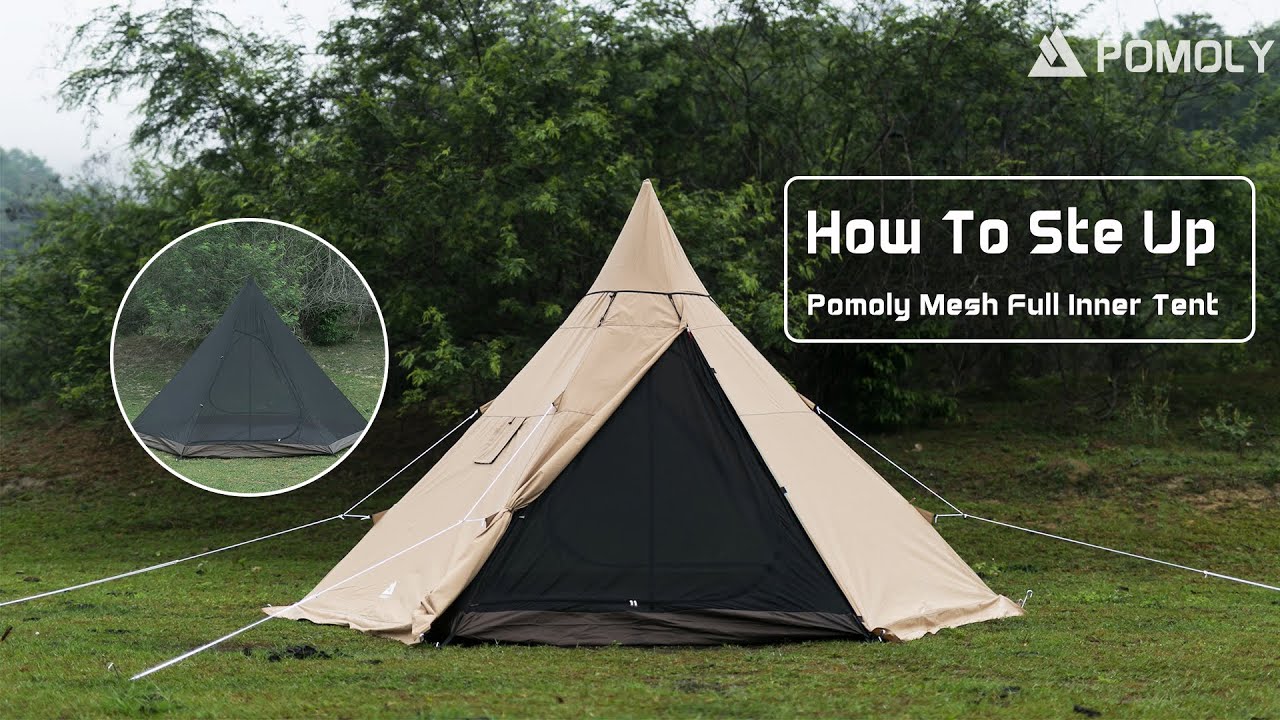 How To Set Up Mesh Full Inner Tent | Pomoly - YouTube