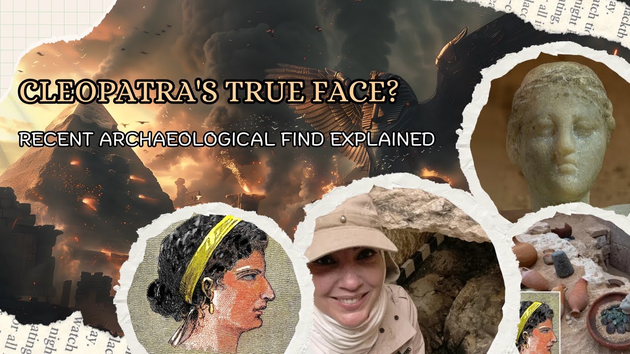 Cleopatra's True Face? Recent Archaeological Find Explained 🏺👑 - YouTube