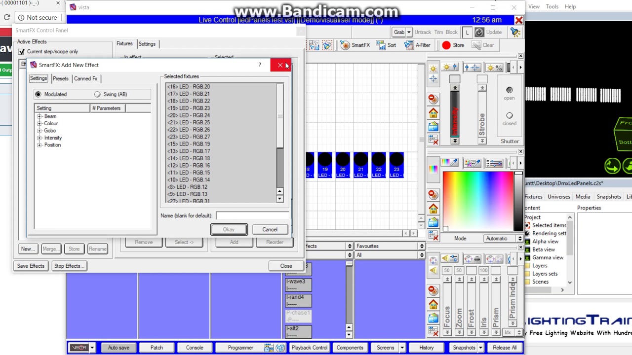 Led Panel Software - YouTube