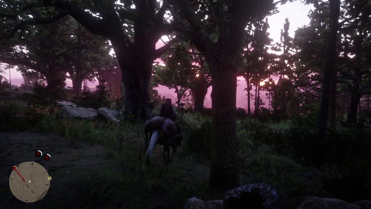 Red Dead Redemption 2 sunset - YouTube
