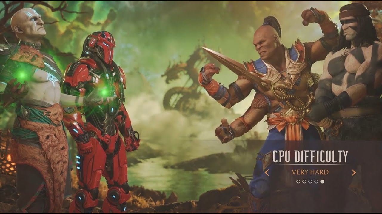 QUAN CHI/SEKTOR VS. CONAN/GORO (VERY HARD) MK1 - YouTube