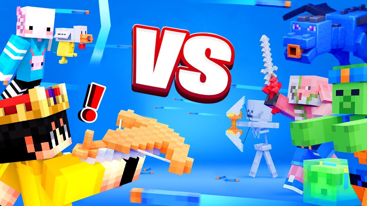 YunusLP NERF DÜNYASINDA! | Nerf X Minecraft - YouTube