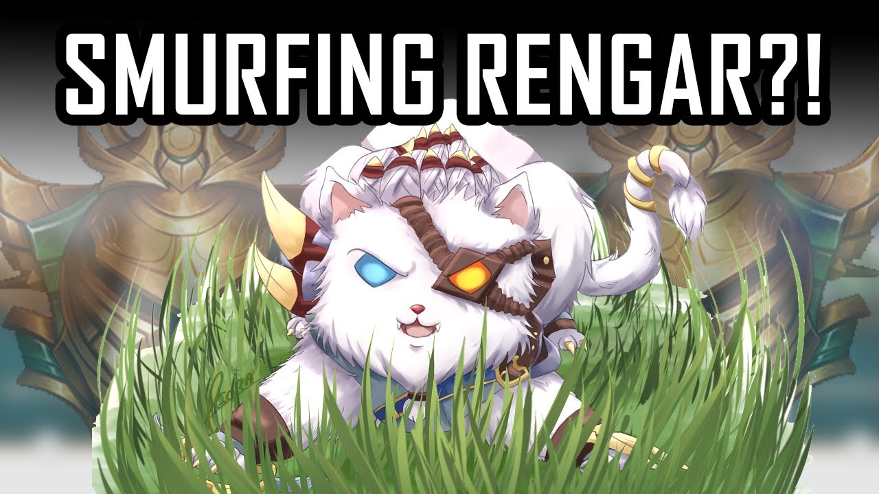 This is What an 8.0 KDA Smurfing Rengar Looks Like? - YouTube