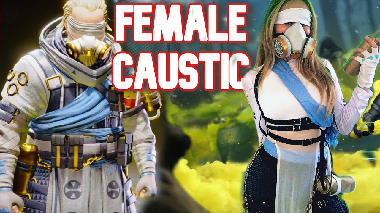 I played a game of Apex Legends BLINDFOLDED..... As Caustic | GENDER ...