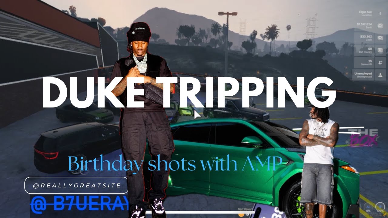 ITS DUKE BIRTHDAY AND AMP GOING SHOT FOR SHOT - YouTube