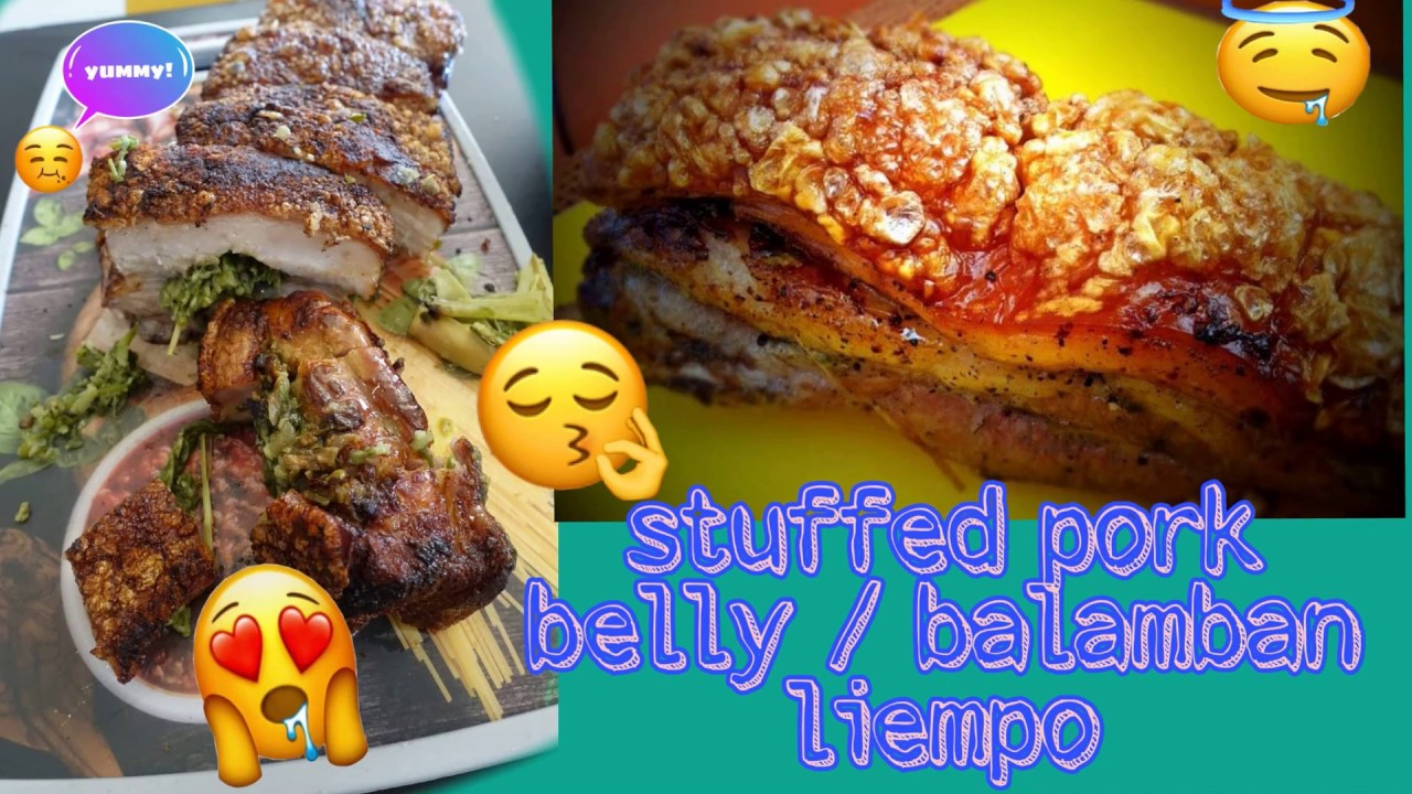 Stuffed Pork Belly or Balamban Liempo - YouTube