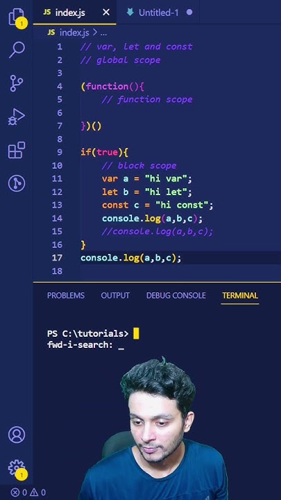 JavaScript trick interview question 🔥 | Difference between var, let and const - YouTube