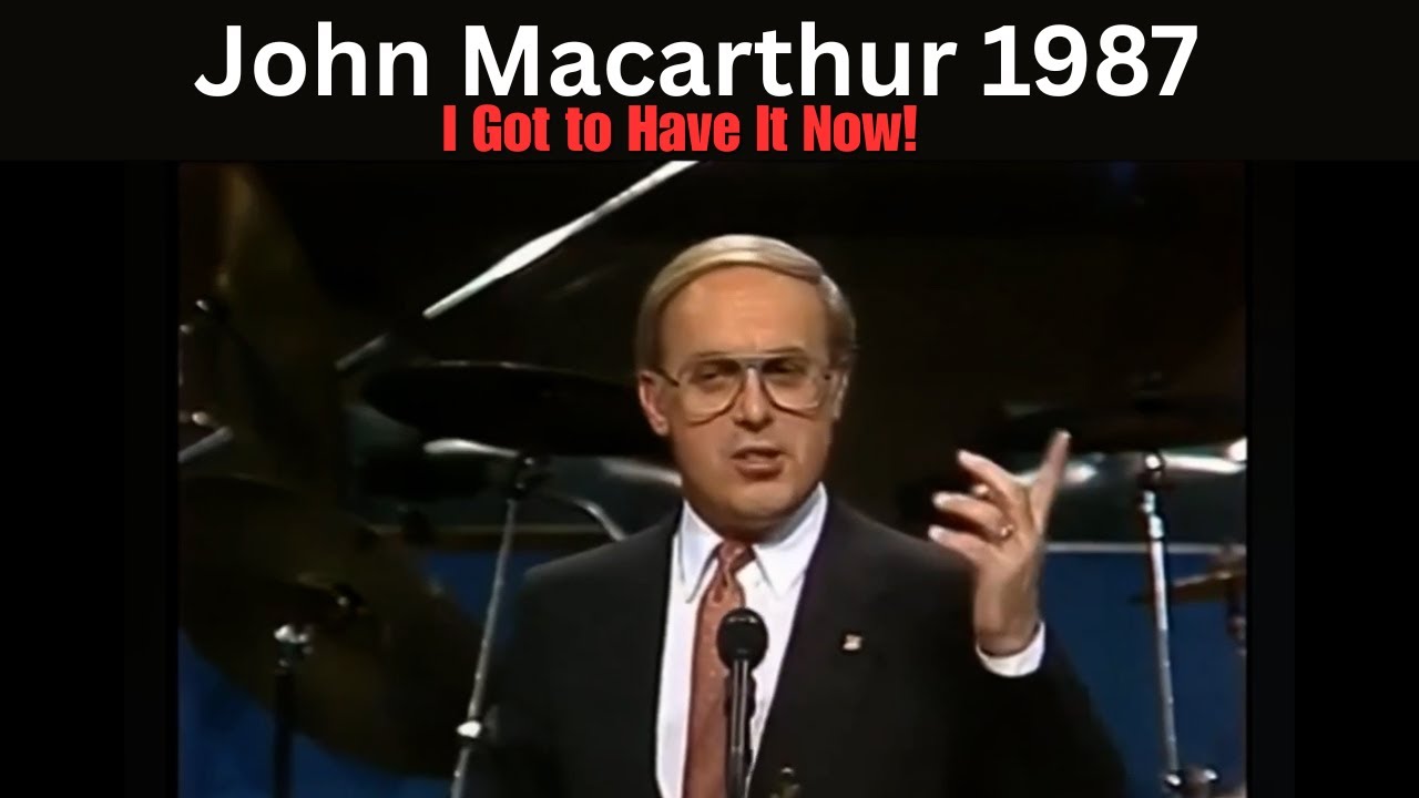 Classic John MacArthur 1987 - Wait for Your Inheritance! - YouTube