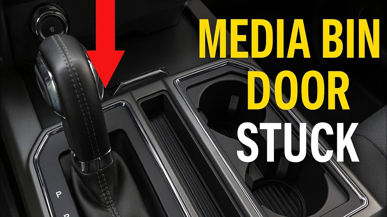 Ford F-150 Media Bin Won’t Open | Dash Console Door Binding TSB 18-2364 ...