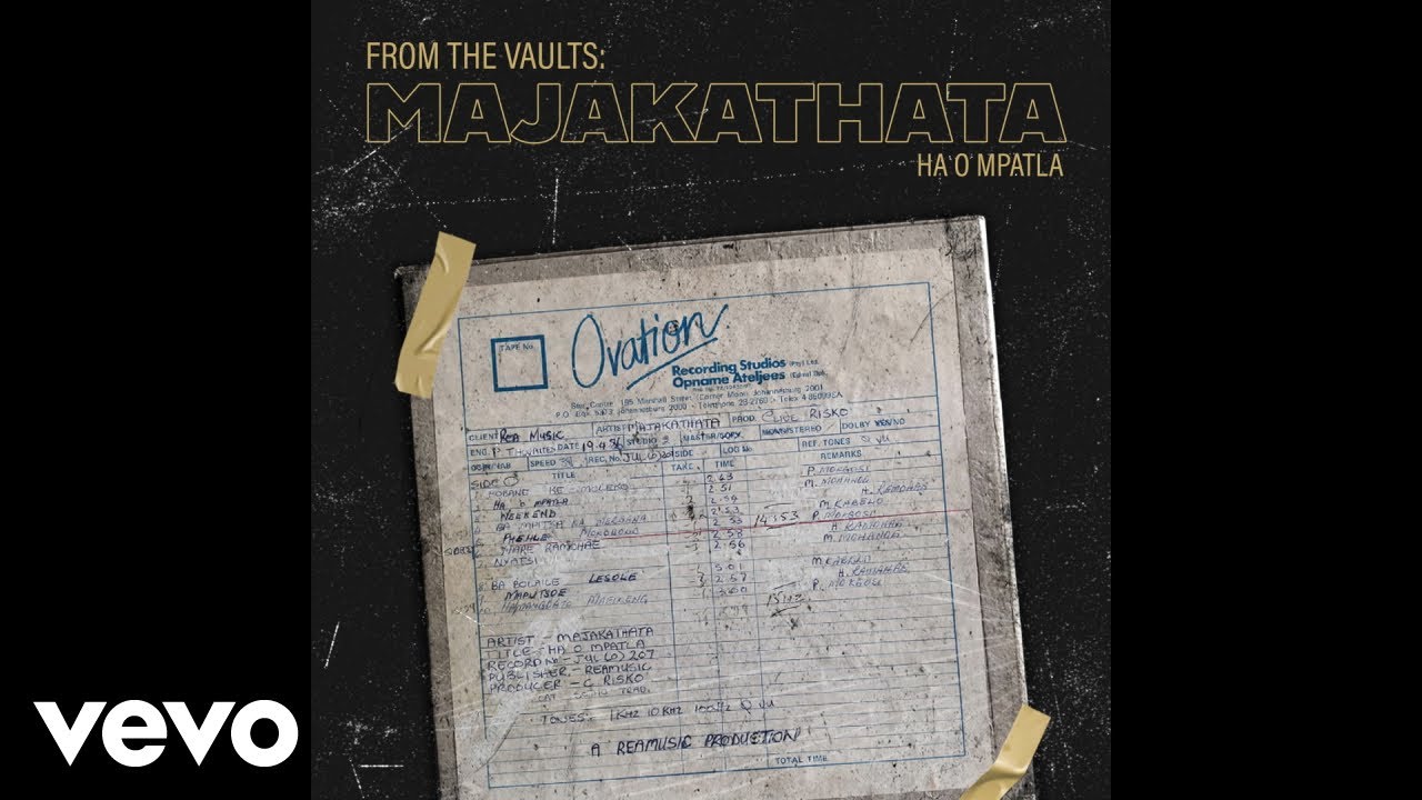 Majakathata - Here Ramohae (Official Audio) - YouTube