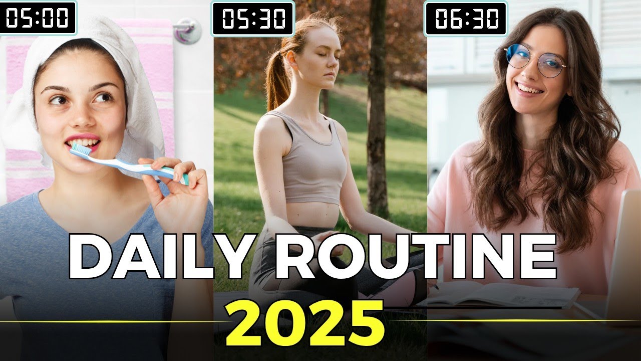 Powerful Daily Routine for 2025 | Routines of Highly SUCCESSFUL People ...