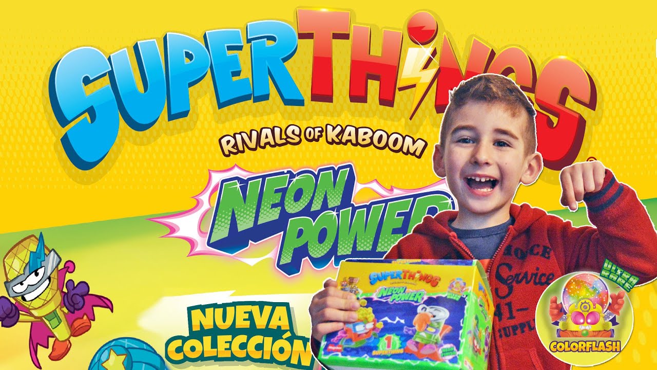 ⚡️ SUPERTHINGS Neon Power 💥 【 SERIE 11 】¡¡Abrimos una caja de 50 ...