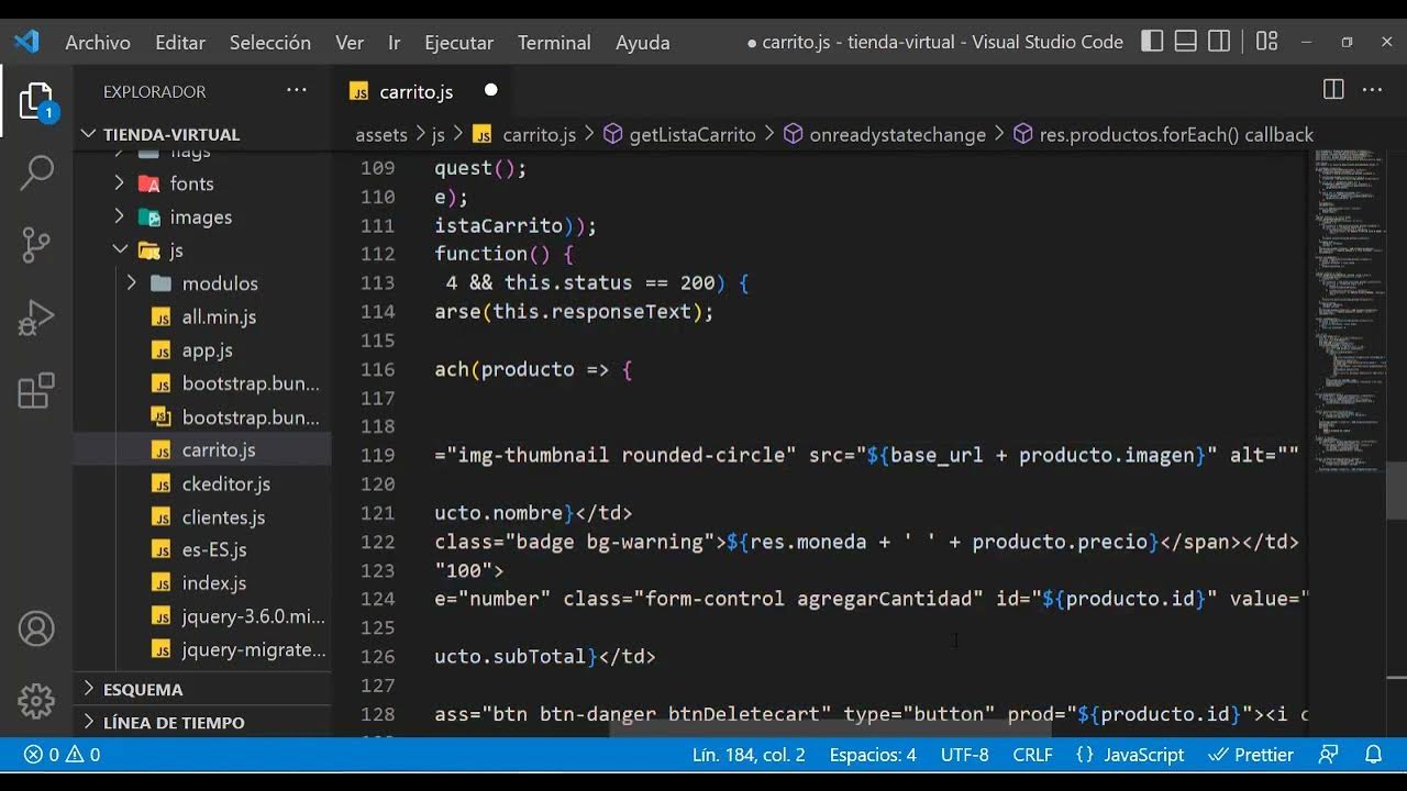 Tienda virtual con PHP y MySQL - Cantidad editable - YouTube