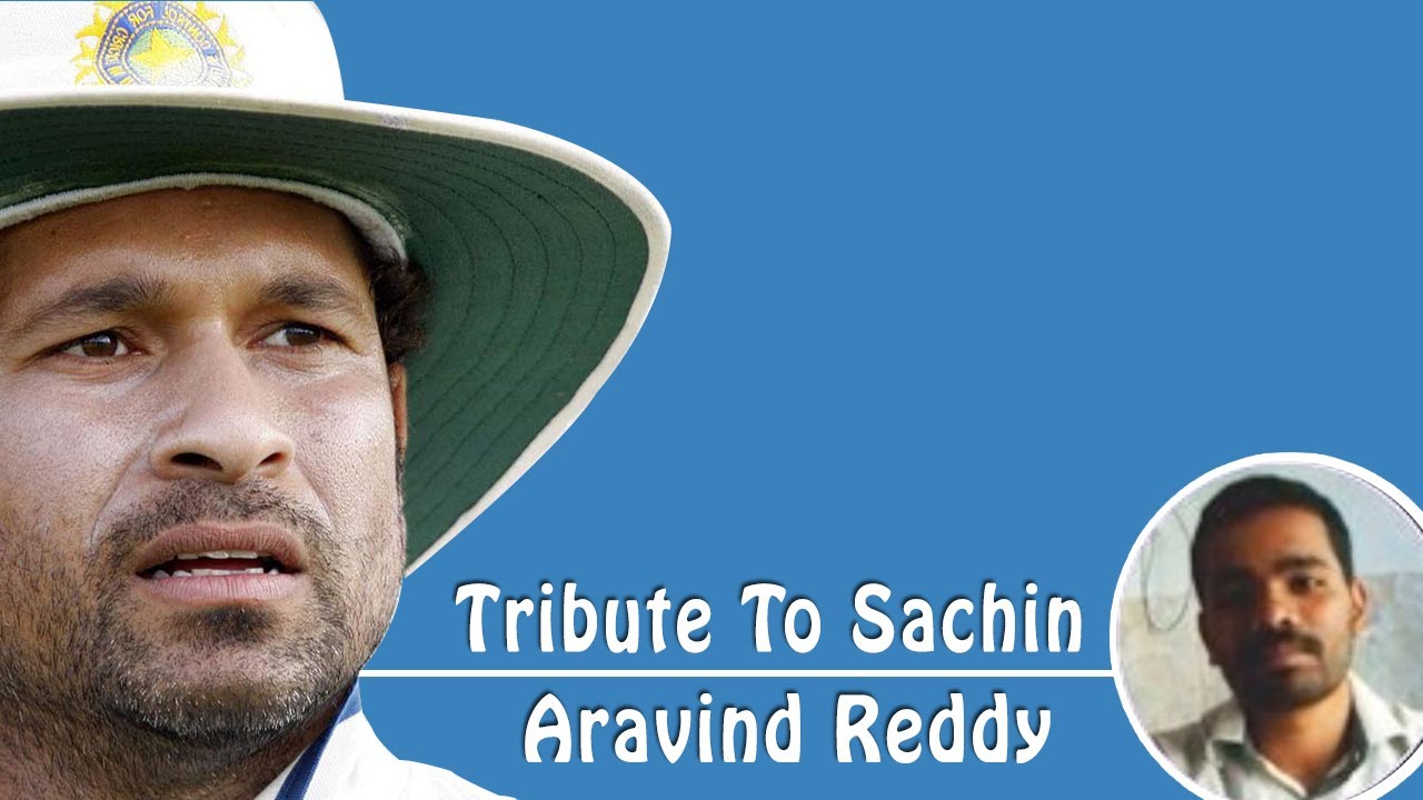 #fame cricket - Tribute to Sachin Tendulkar - Aravind Reddy - YouTube
