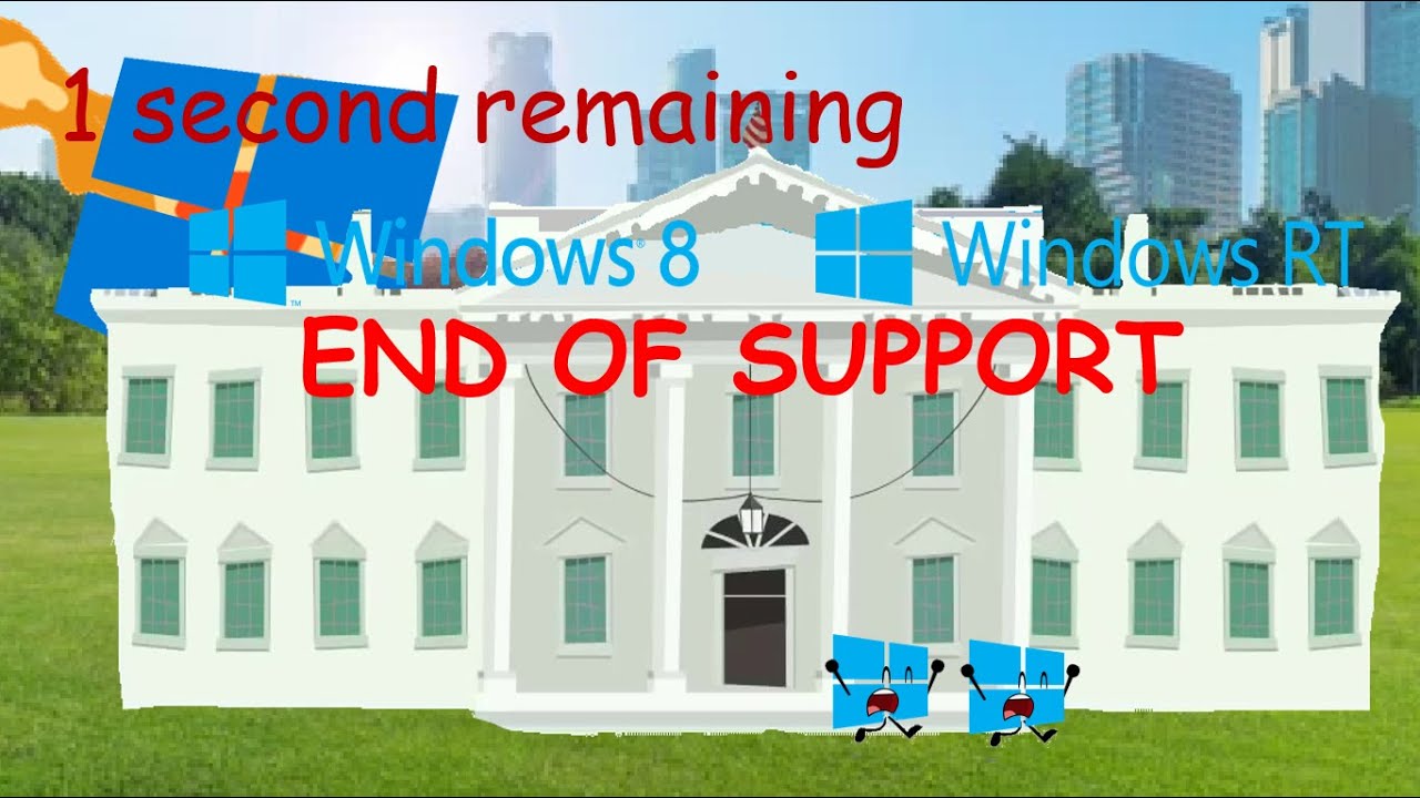 Windows 8 End of Support - YouTube