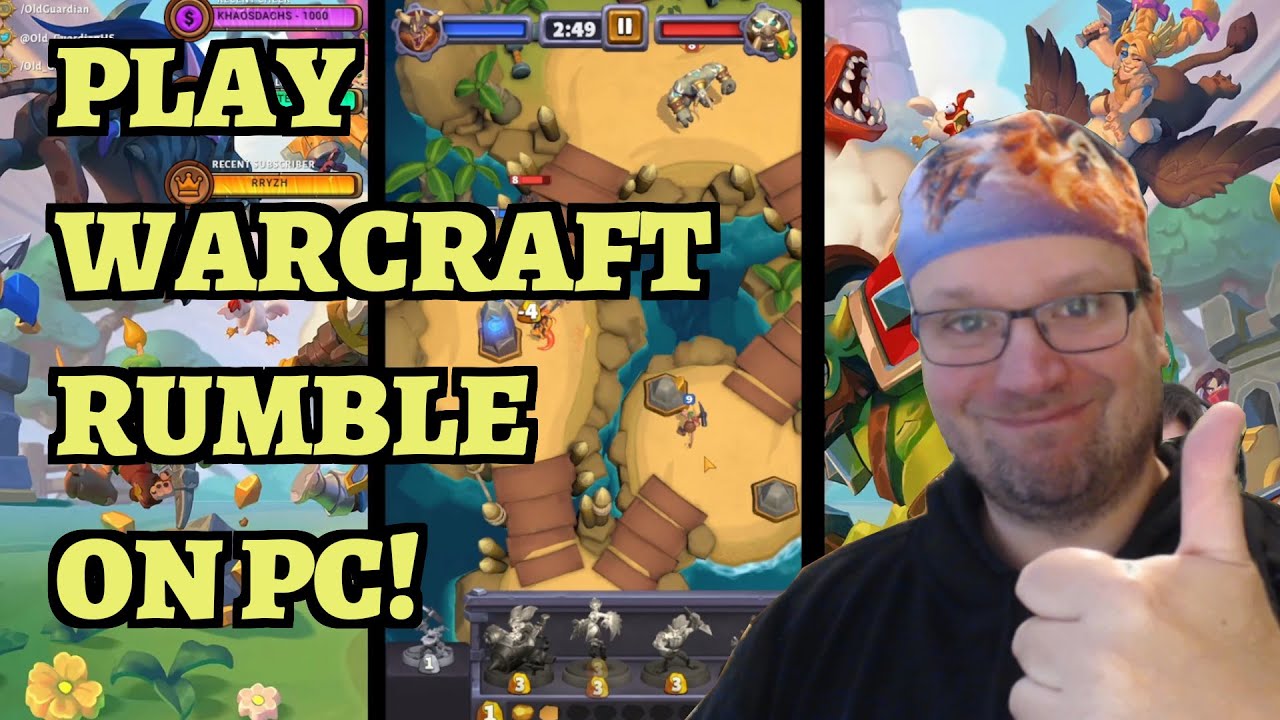 Play Warcraft Rumble on Your Computer! The Best PC Android Emulator to ...