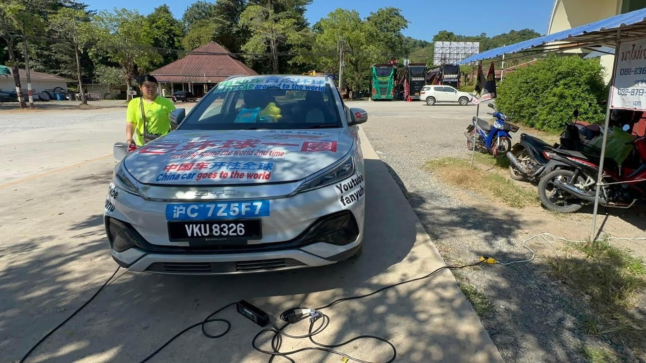 最牛纯电车第三次开进泰国 The most awesome full EV enters Thailand for the third ...