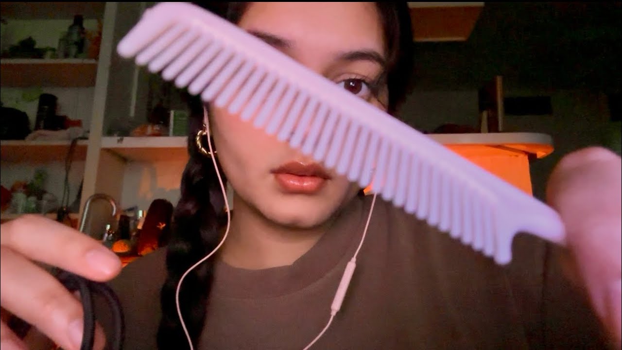 ASMR | Gentle Hair Braiding & Scalp Stimulation Deep Relaxation - YouTube