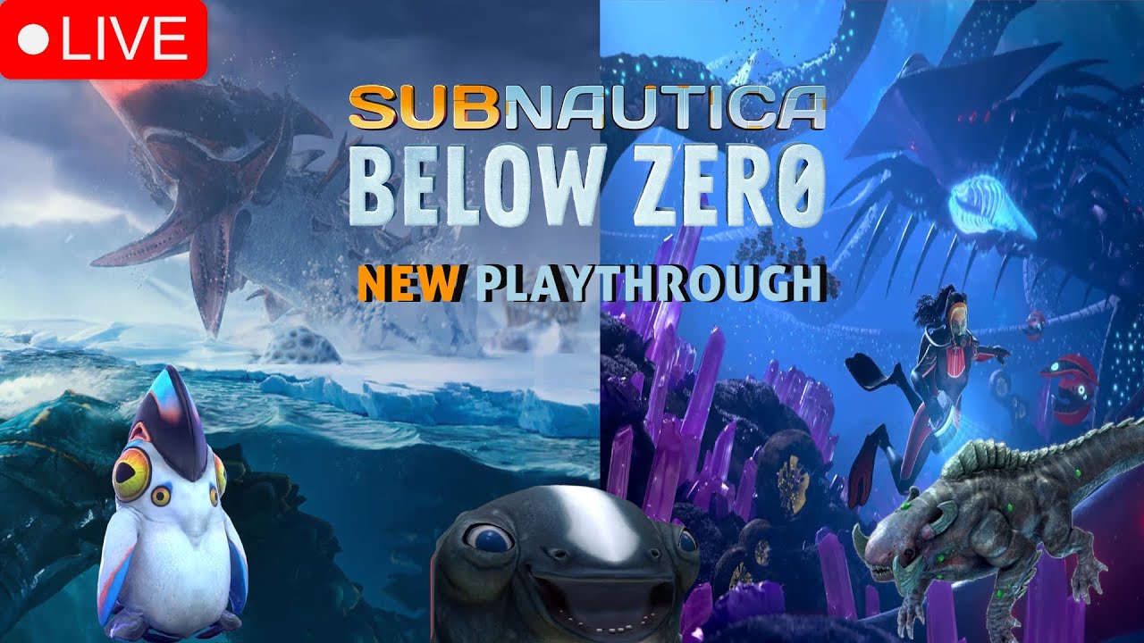 Trying to Survive the Cold and the Monsters -Subnautica Below Zero # ...