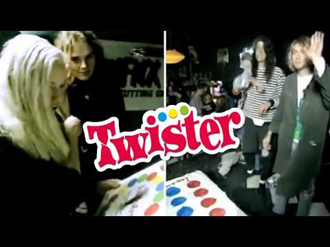Nirvana gegen Smashing Pumpkins in einem Twister-Spiel!!?? (1991)