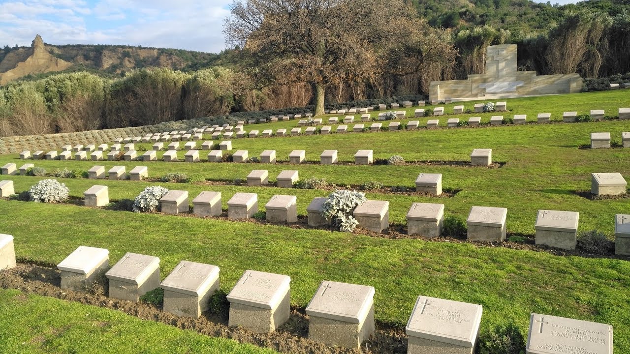 Ari Burnu Cemetery, Gallipoli Peninsula, Çanakkale Province, Turkey ...