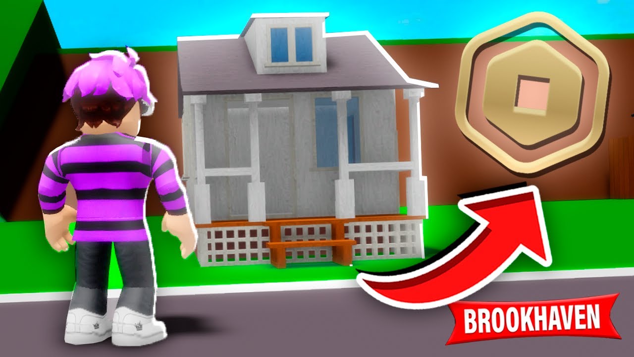 Entre na casa E GANHE ROBUX (Brookhaven RP) - YouTube
