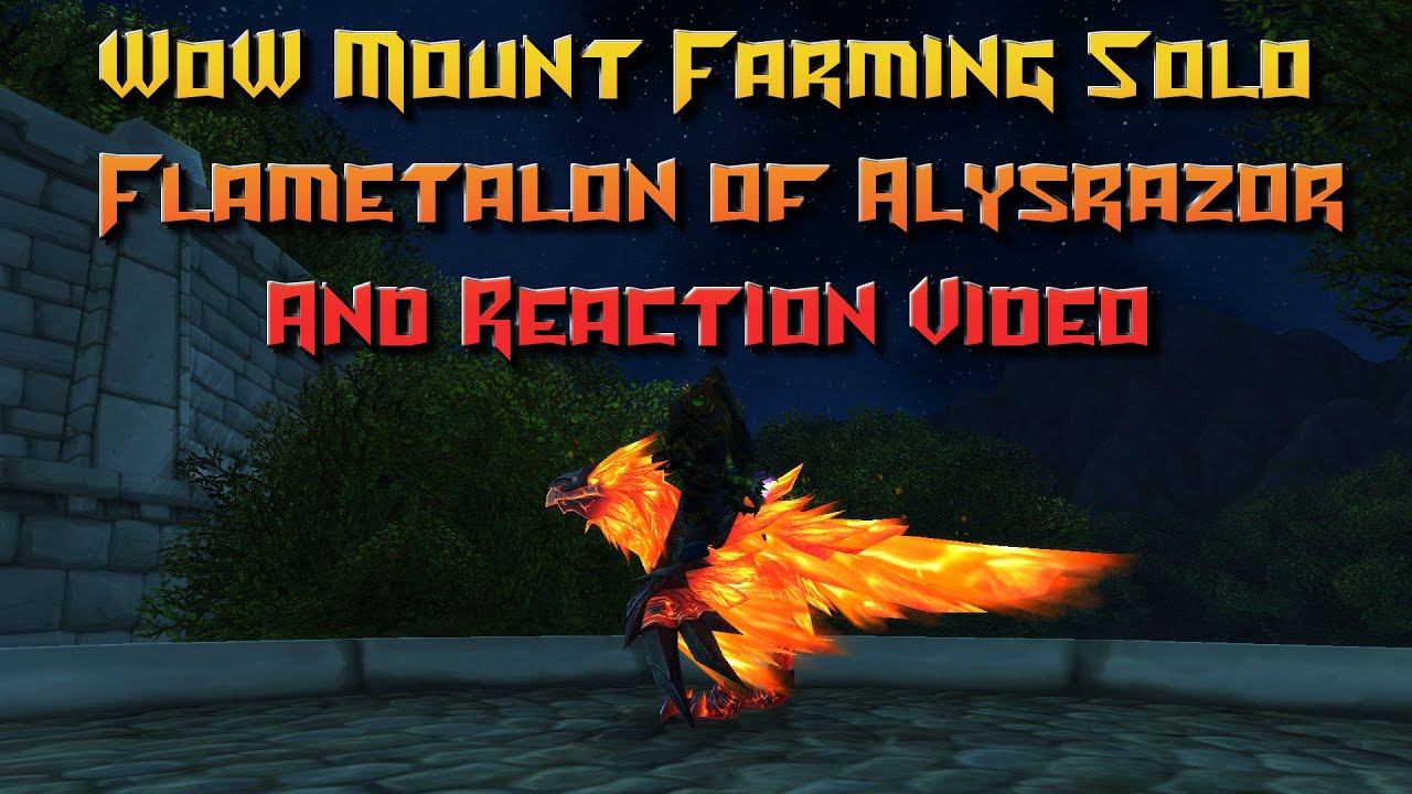 Flametalon of Alysrazor Solo & Do a Barrel Roll Achievement w/ Mount ...