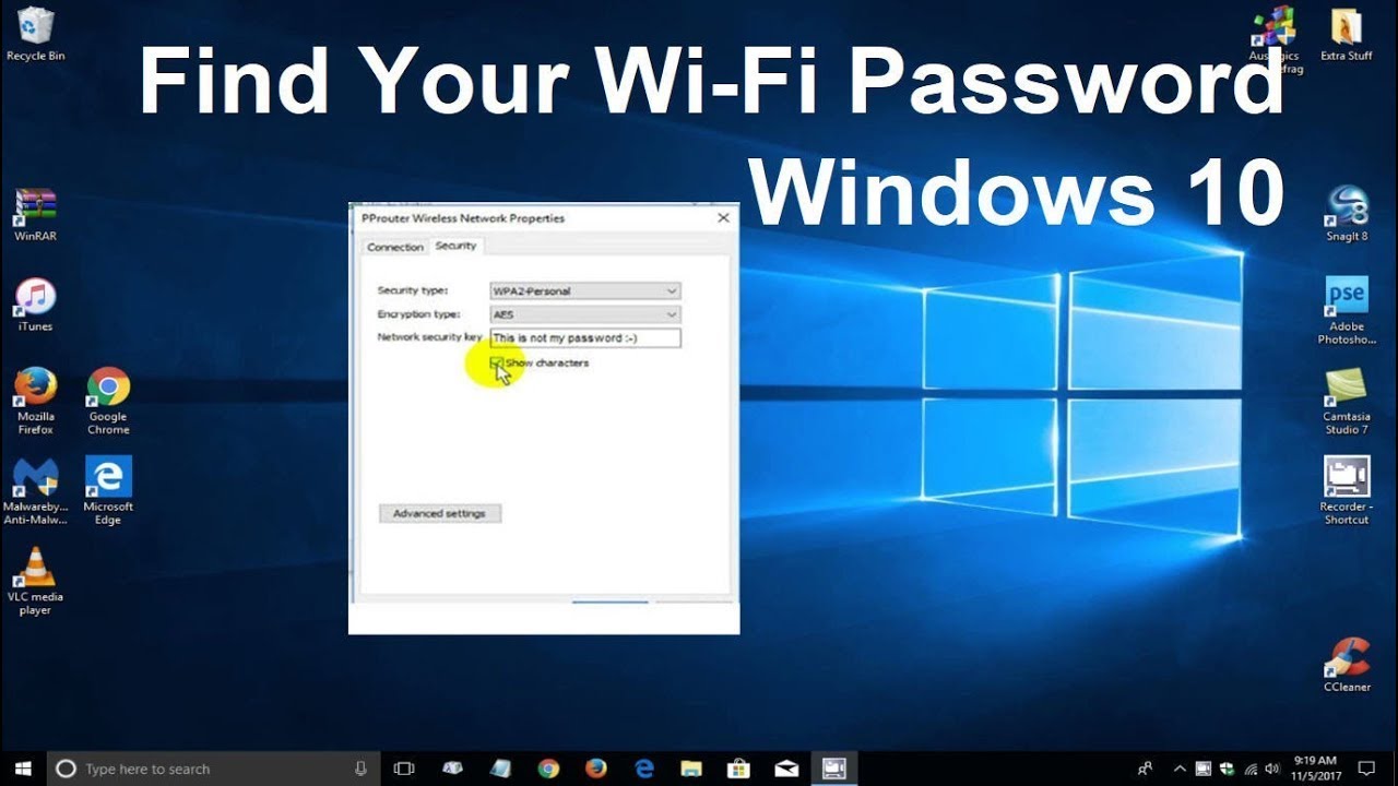 How To Check Wi Fi Password Of PC Or Laptop Check Connected Wifi How To Check Wi Fi Password Of PC Or Laptop Check Connected Wifi
