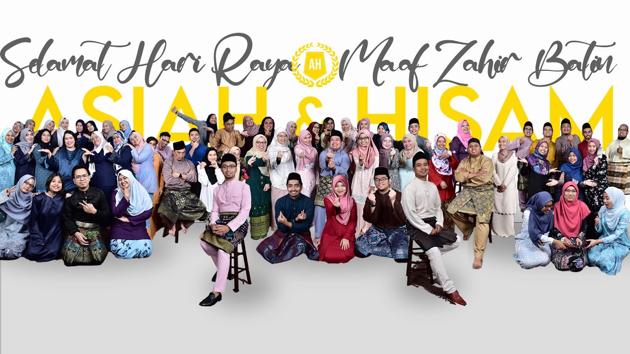 MV bersama Asiah & Hisam (Cover) Selamat Hari Raya - Sudirman Hj Arsad ...