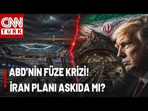 ABD Ordusunda Krizin Adı: Füze Stokları! İran'a Büyük Saldırı Rafa Mı Kalktı?