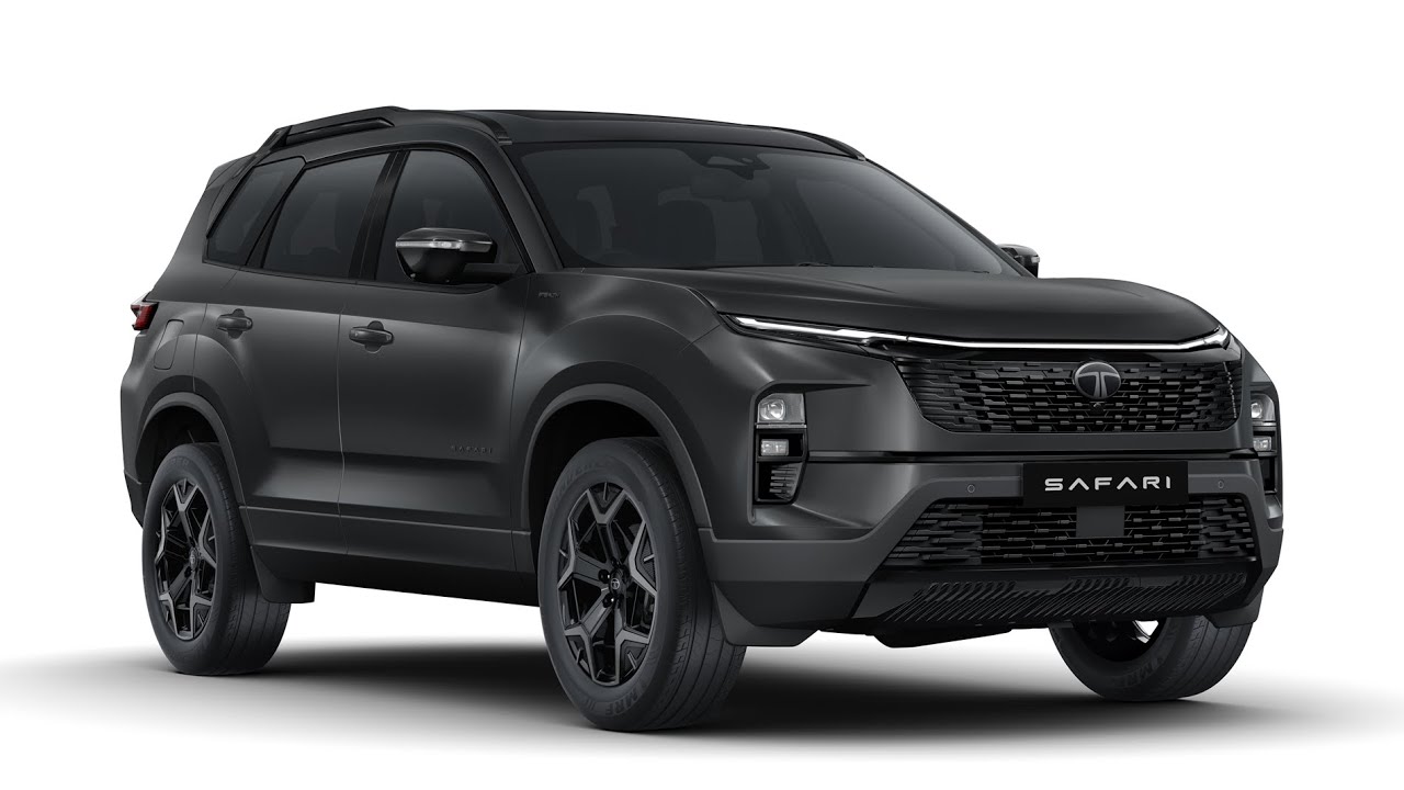 New Tata Harrier Stealth Dark and TATA Safari Stealth Dark Edition ...