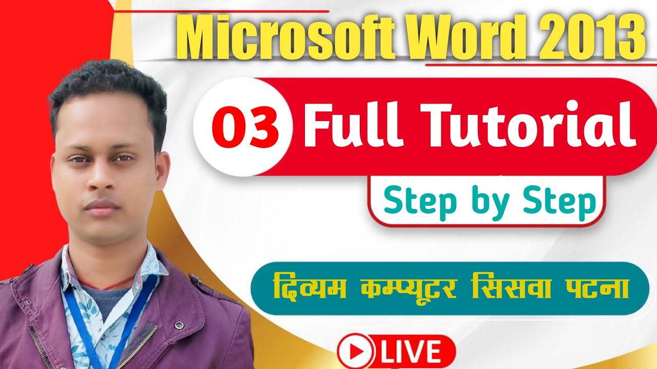 Ms - Word 2013 Home Tab Style,Editing Group Complete Tutorial Part 3 ...