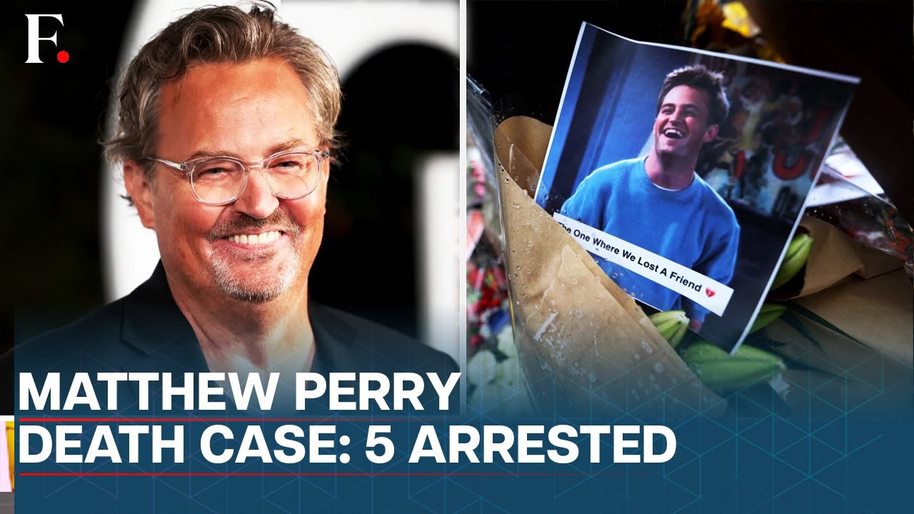 Police Charge Five in Drug-Related Death of Friends Actor Matthew Perry ...