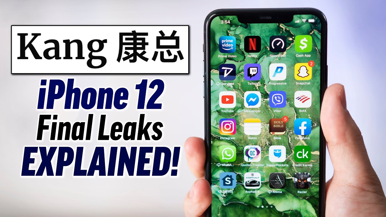 Final iPhone 12 Leaks from Kang - Everyone was WRONG! - YouTube