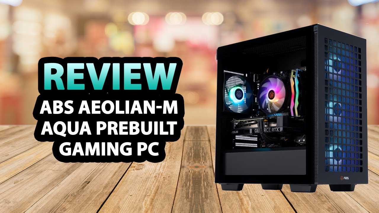 ABS Aeolian-M Aqua High Performance Gaming PC Review - YouTube