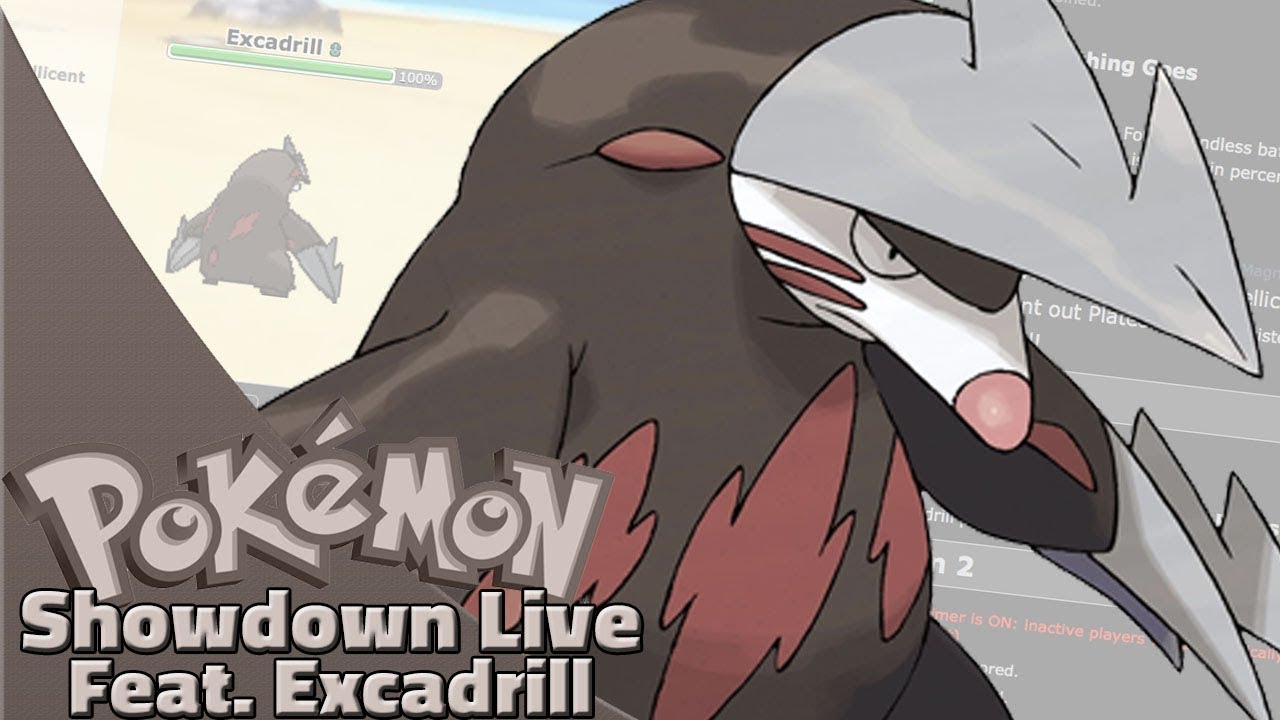 Sand Rush Excadrill Team! Pokemon Sun and Moon OU Showdown Live W ...