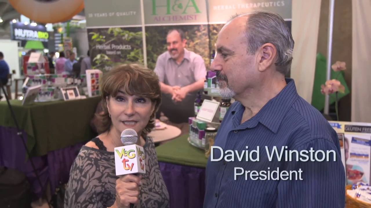 Herbalist David Winston, RH (AHG) of Herbalist & Alchemist at Expo East ...