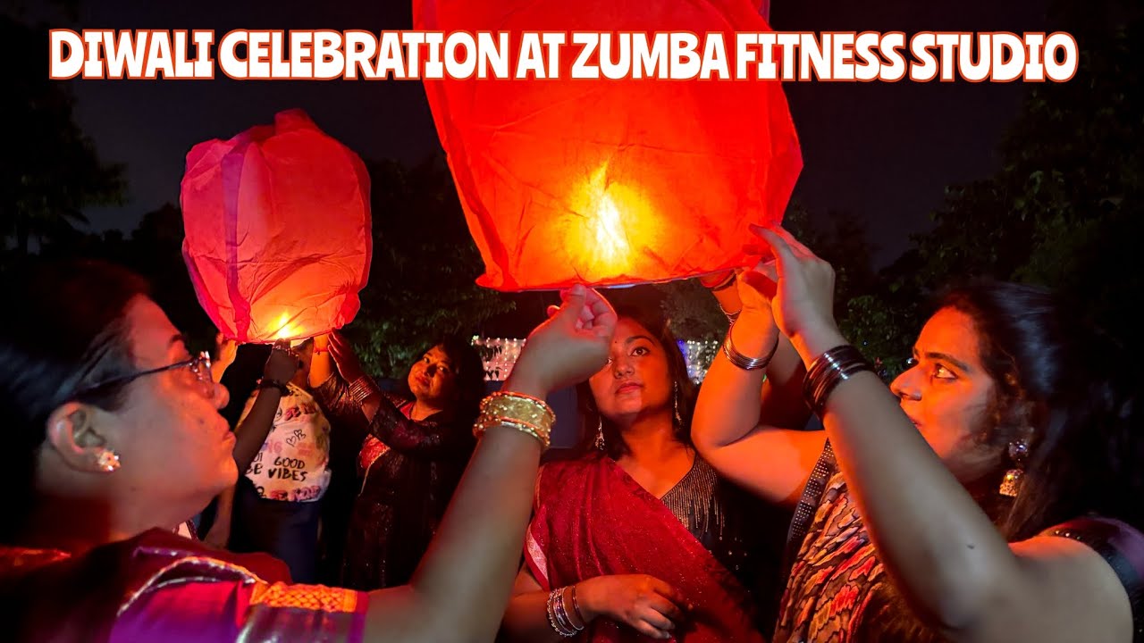 Diwali Event at Fit In Beat(Zumba) Studio - YouTube