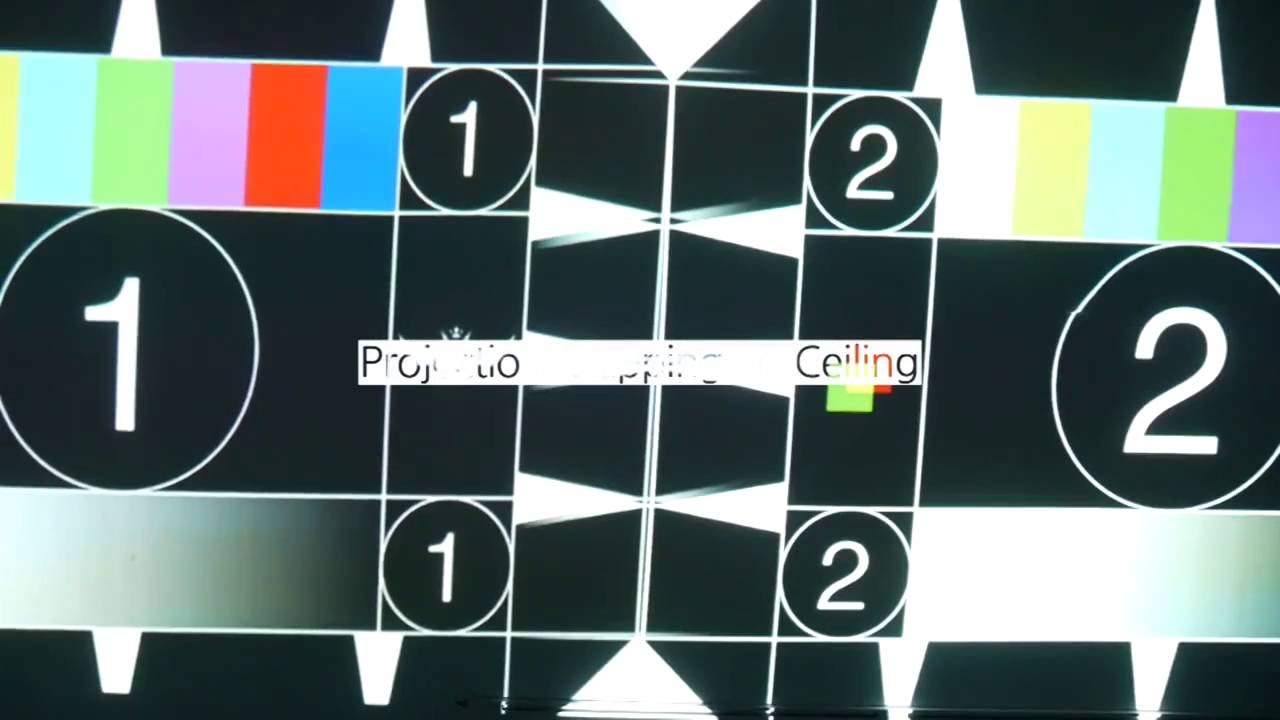 Projection Mapping on Ceiling - YouTube