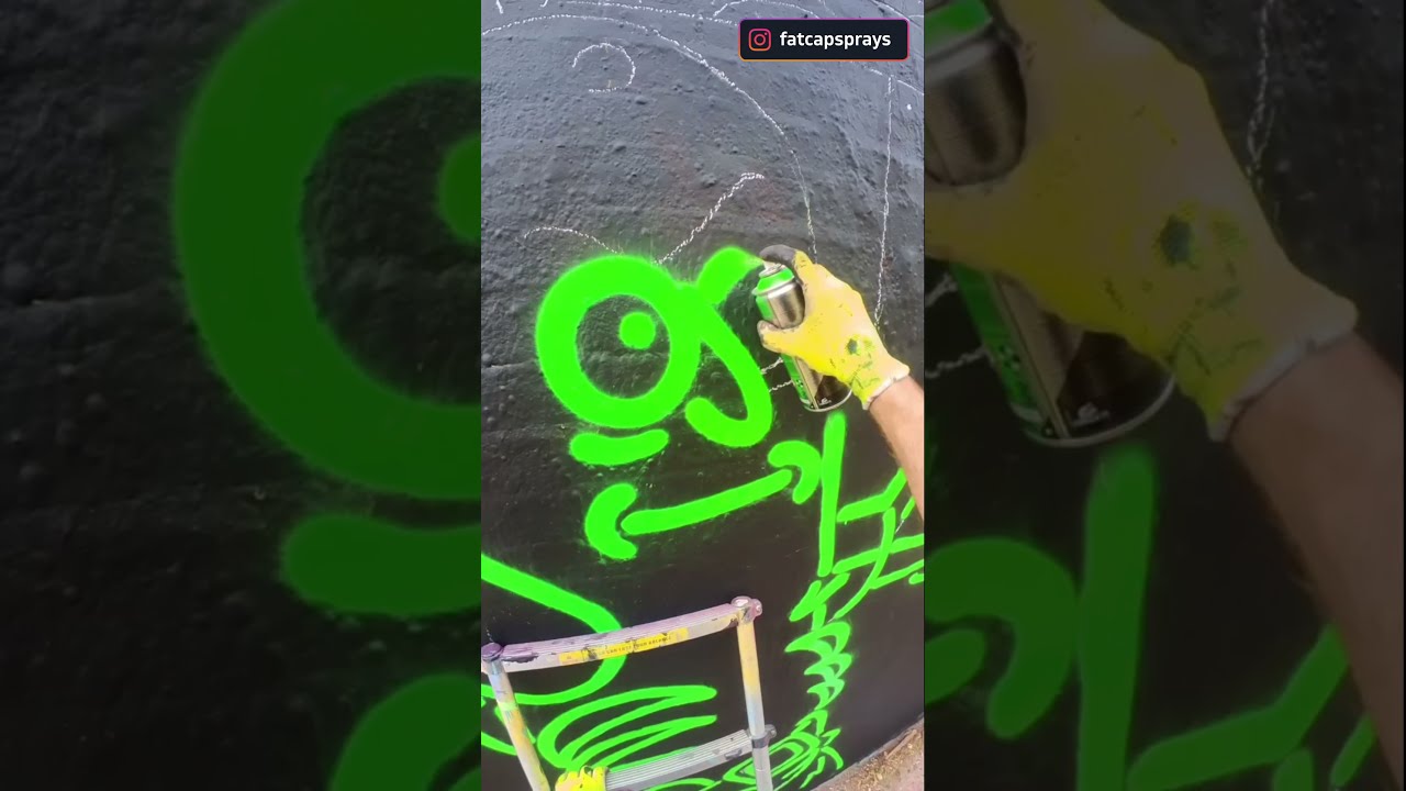 Graffiti Pickle Rick Art #shorts #short - YouTube