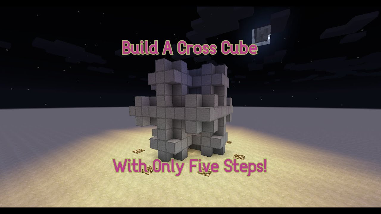 How To Build A Cross Cube With 5 Quick Steps! - YouTube