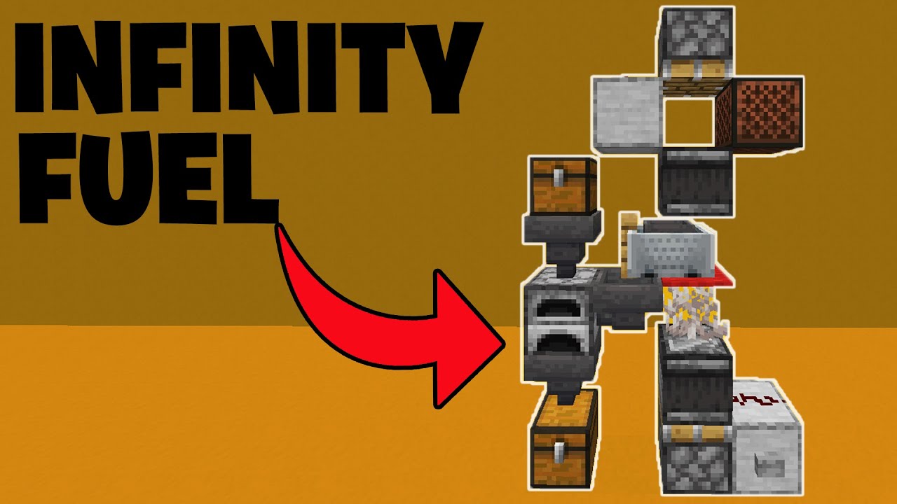 Minecraft 1.21 Infinite Fuel Furnace Glitch - YouTube