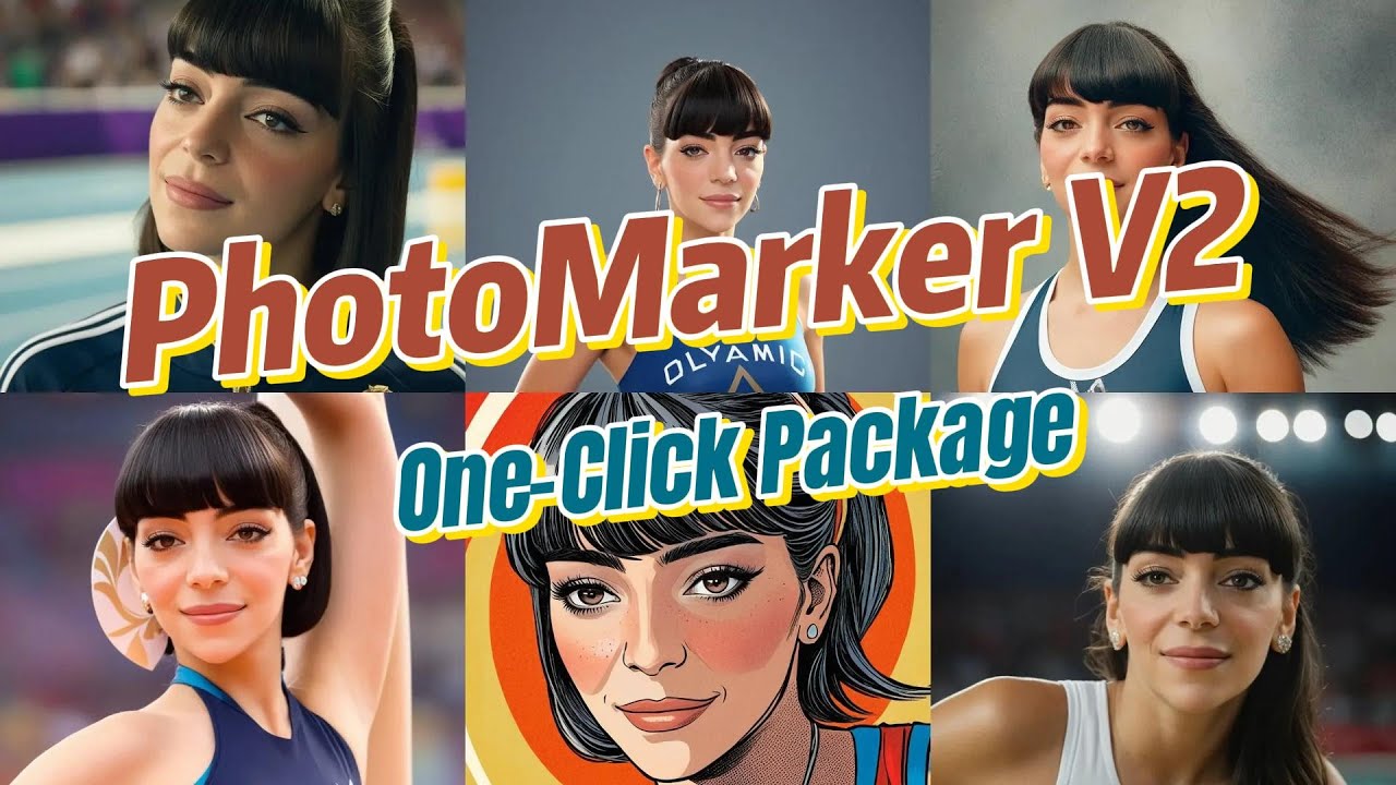 PhotoMaker V2 AI Photo One-Click PC & MAC Running Package! - YouTube
