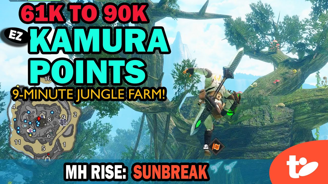 Jungle Farming: 61,000 to 90,000 Kamura Points in 9 minutes - Monster ...